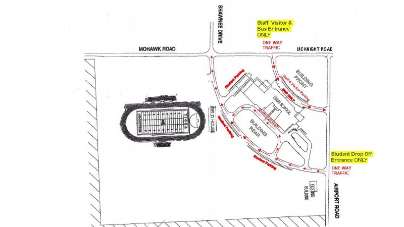 Tioga ISD - New Traffic Flow for HS/MS